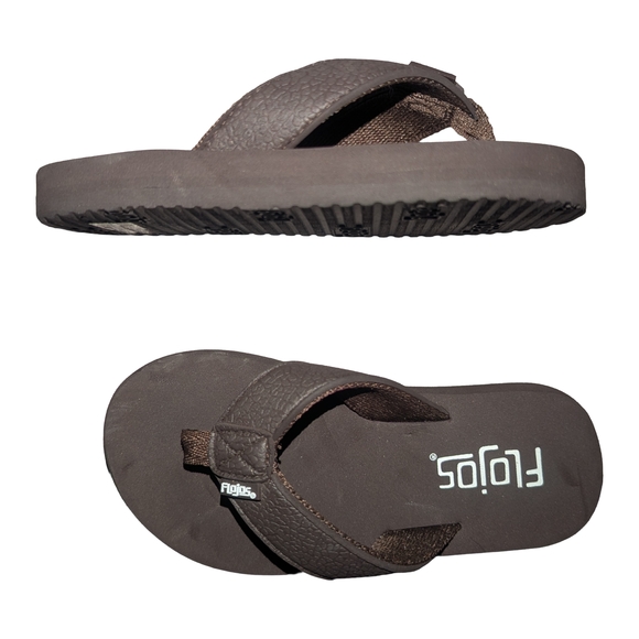 Flojos | Shoes | 525 Kid Boy Girl Flojos Brown Flip Flops | Poshmark